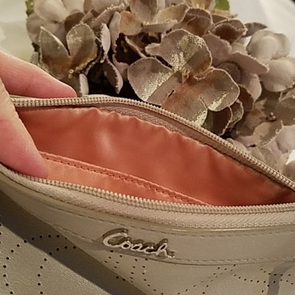 Coach | Bags | Coach Grey Leather Wrislet Care Card | Poshmark